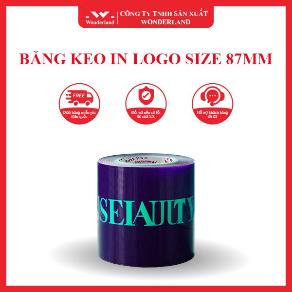 BĂNG KEO IN LOGO SIZE 87MM