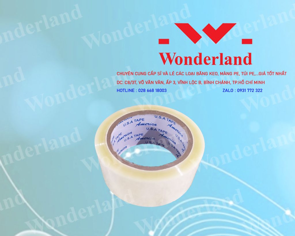 BĂNG KEO TRONG 1.1KG LÕI 5LI