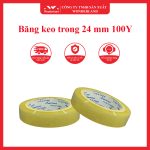 Băng keo trong 24 mm 100Y