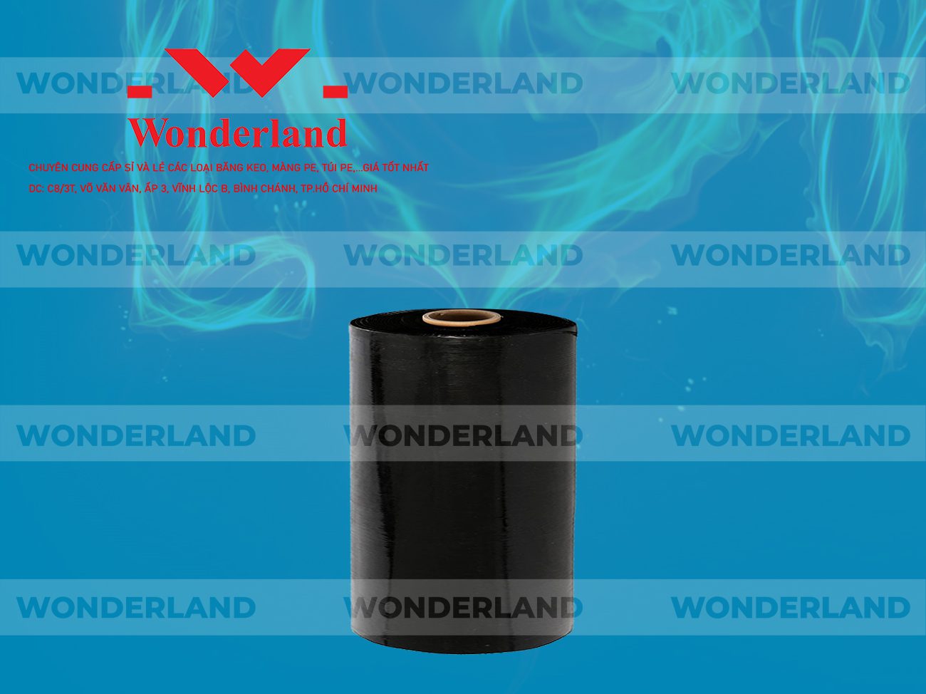 MÀNG PE ĐEN 12.3KG LÕI 1.2KG