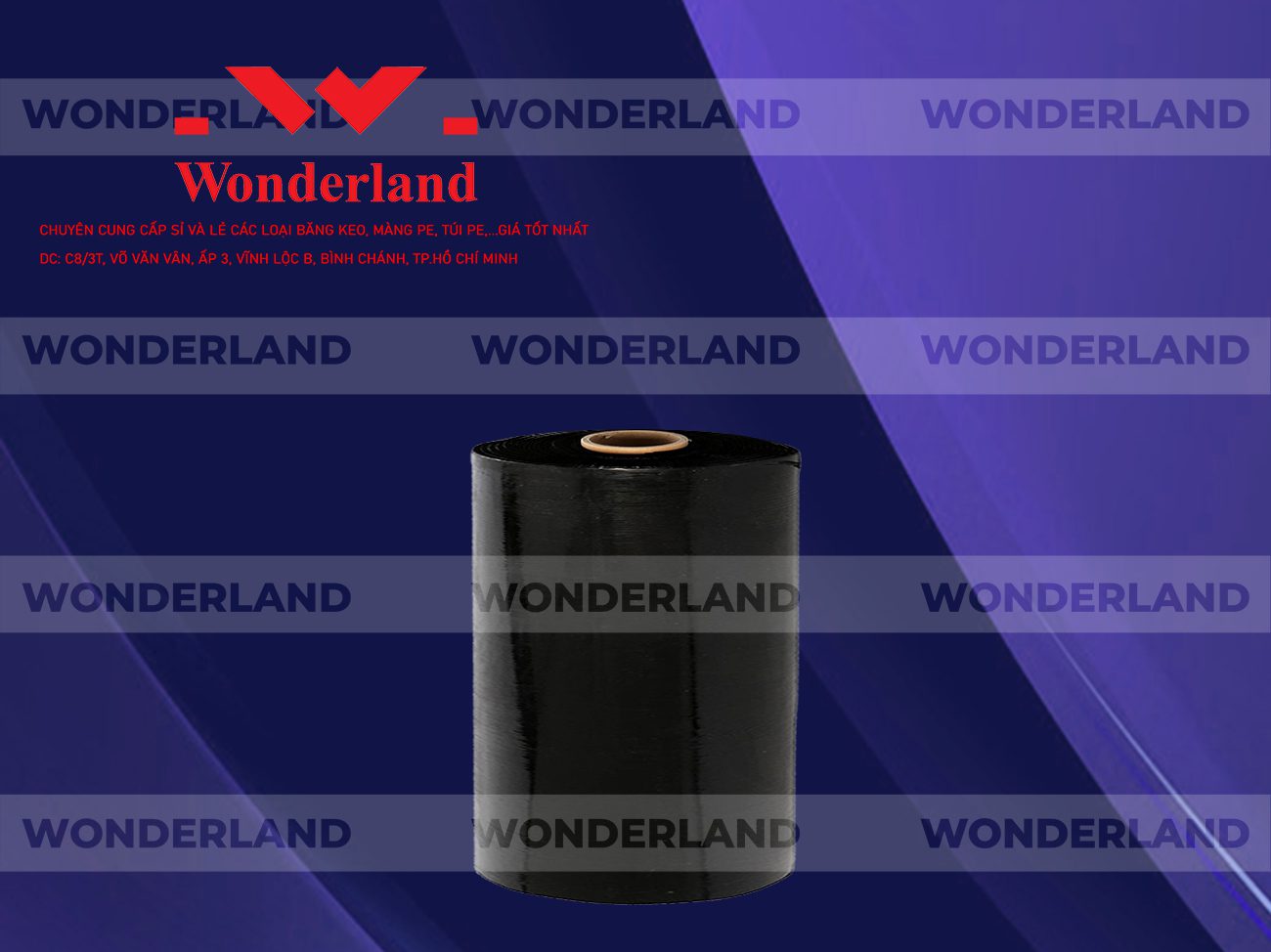 MÀNG PE ĐEN 14.2KG LÕI 1.2KG