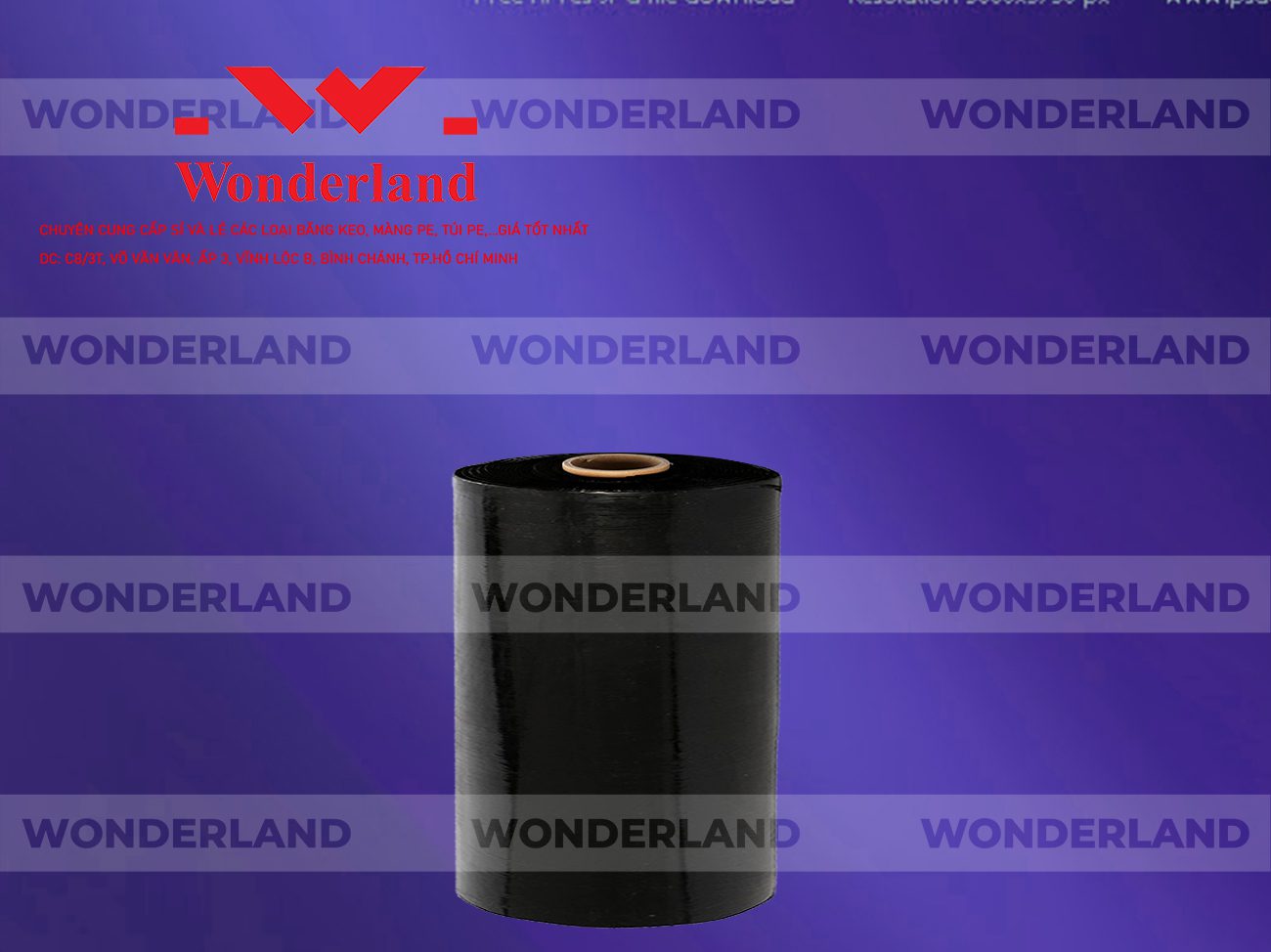 MÀNG PE ĐEN 14.5KG LÕI 1.2KG