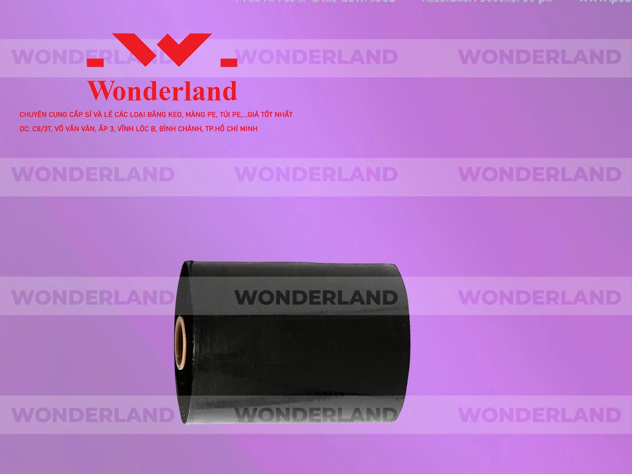 MÀNG PE ĐEN 14.9KG LÕI 1.2KG