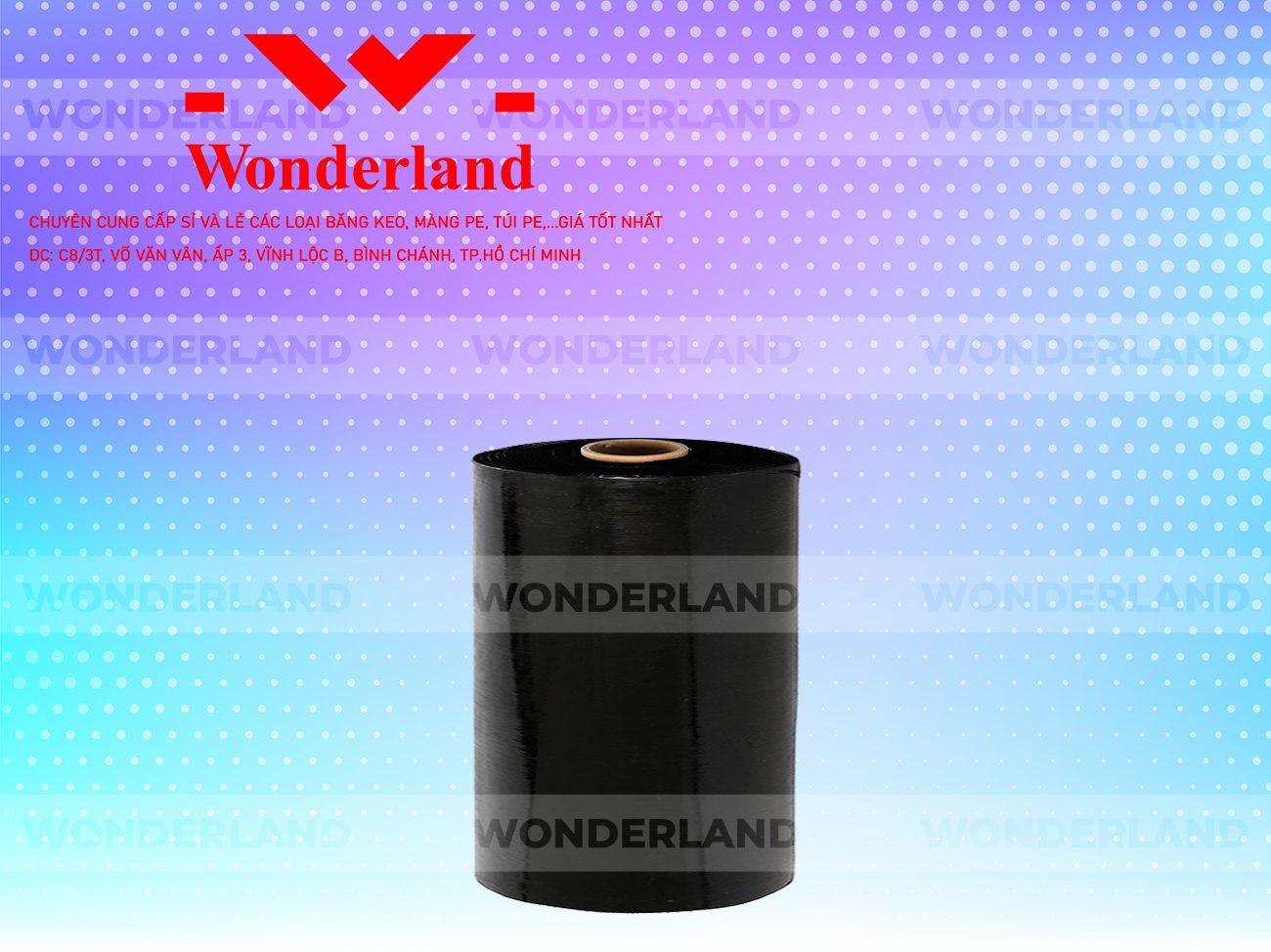 MÀNG PE ĐEN 14.0KG LÕI 1.2KG