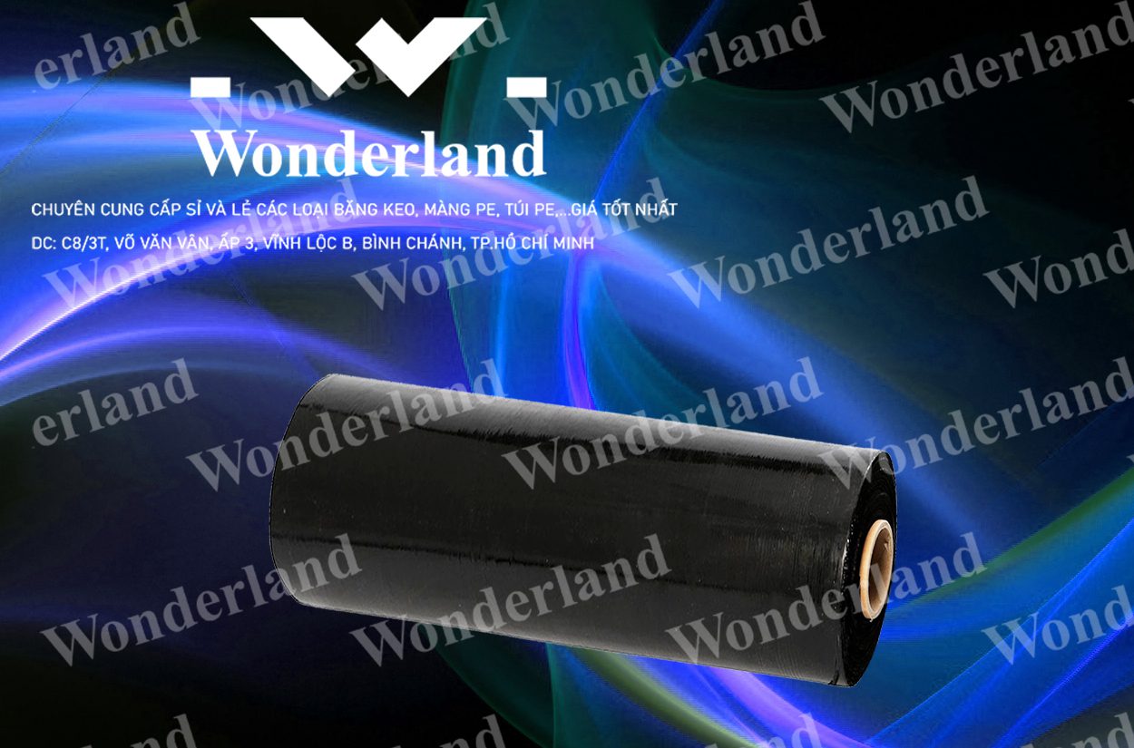 MÀNG PE ĐEN 5.5KG LÕI 200G