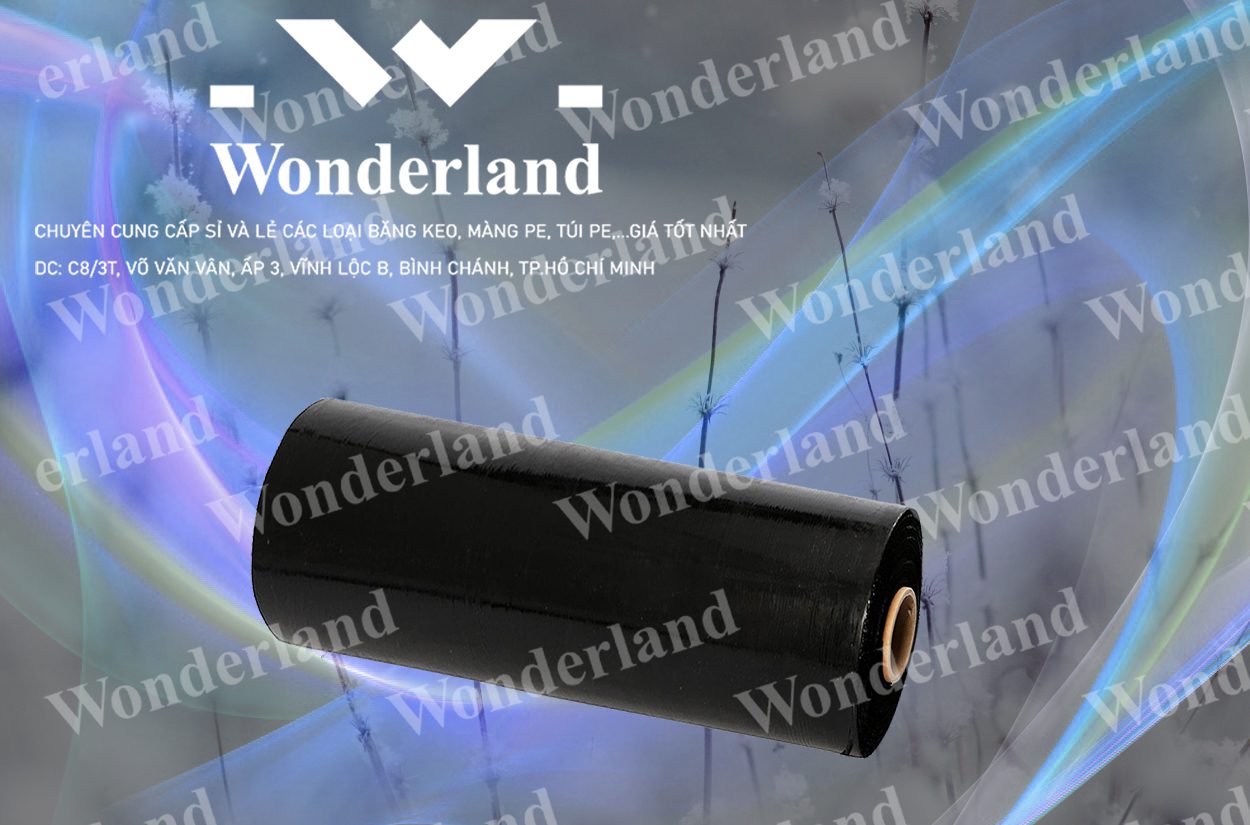 MÀNG PE ĐEN 6.5KG LÕI 500G