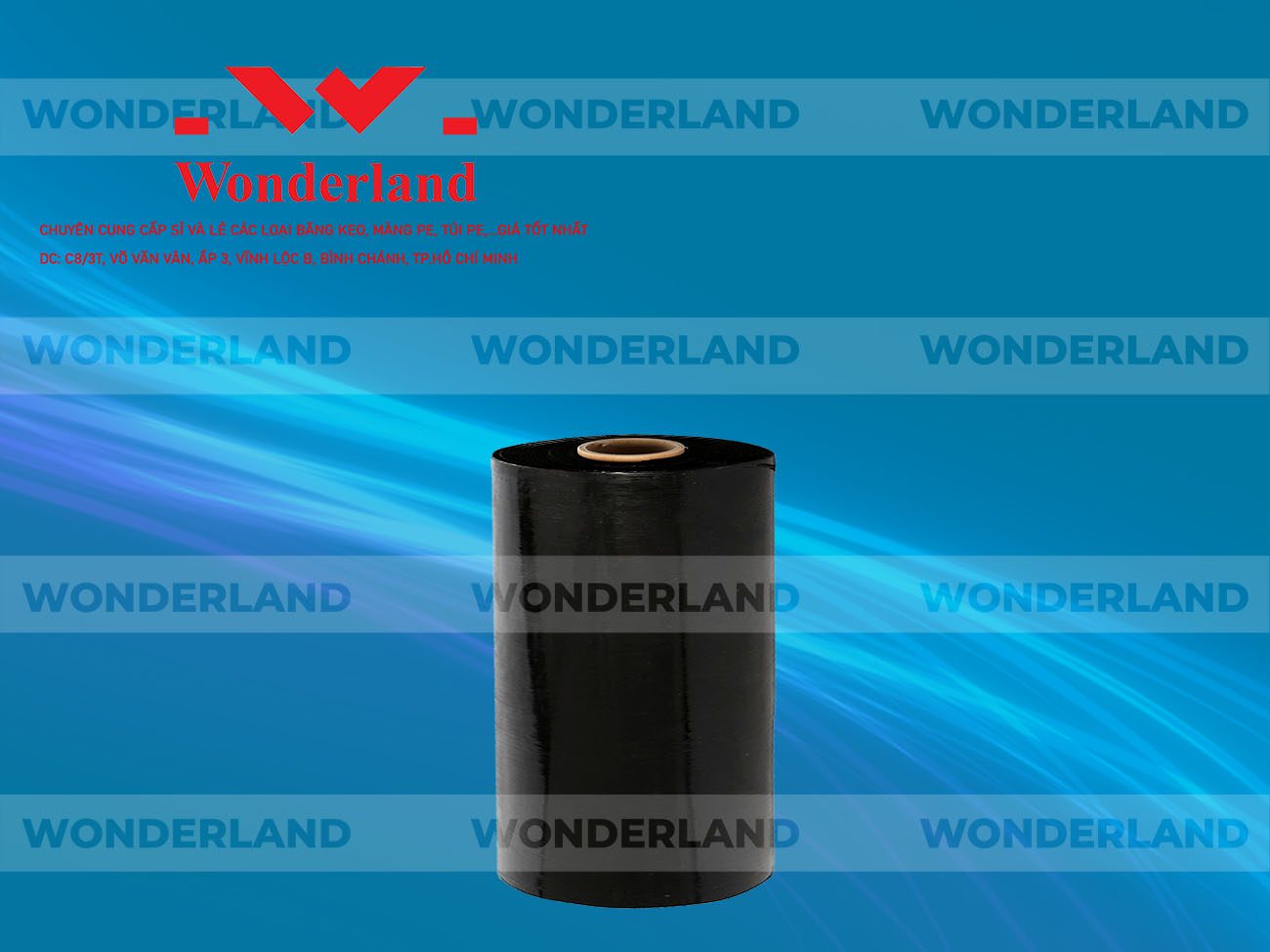 MÀNG PE ĐEN 9.3KG LÕI 500G