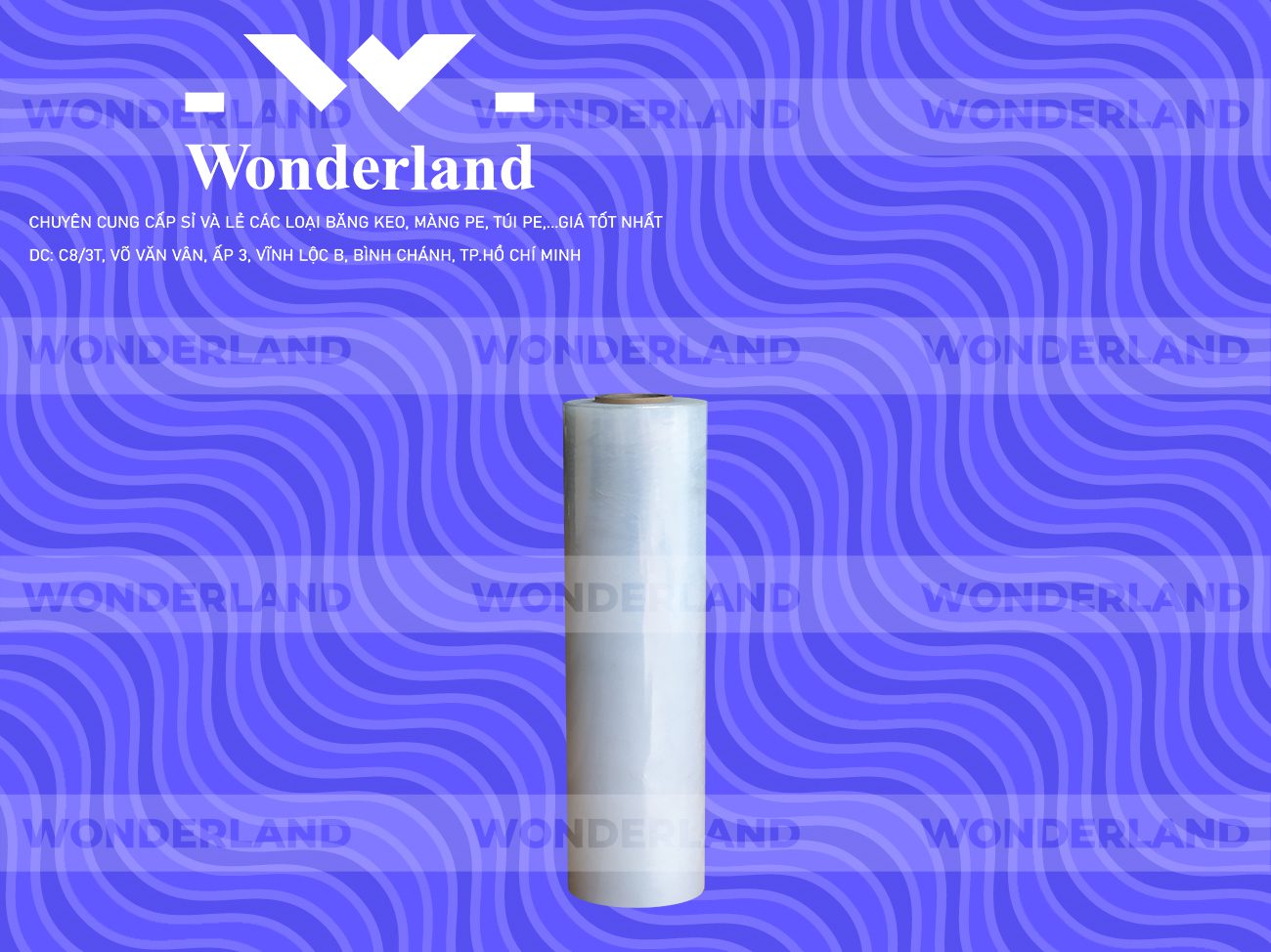 MÀNG PE TRẮNG 3.7KG LÕI 200G