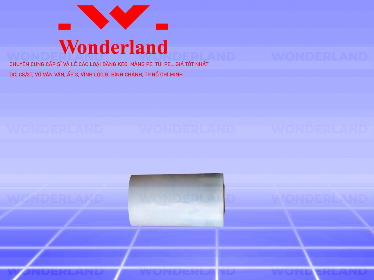 MÀNG PE TRẮNG 25CM x 800G