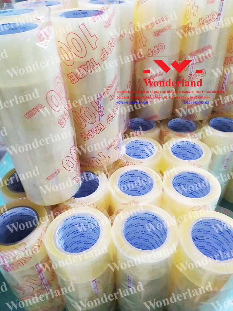 BĂNG KEO TRONG 2.4KG LÕI 7LI