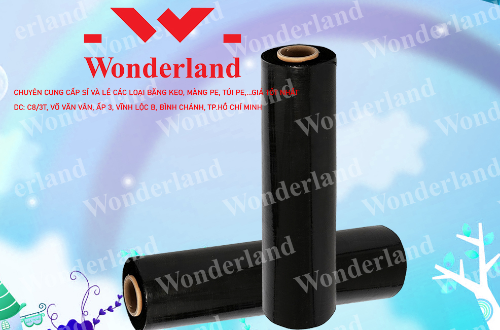 MÀNG PE ĐEN 2.2KG LÕI 200G