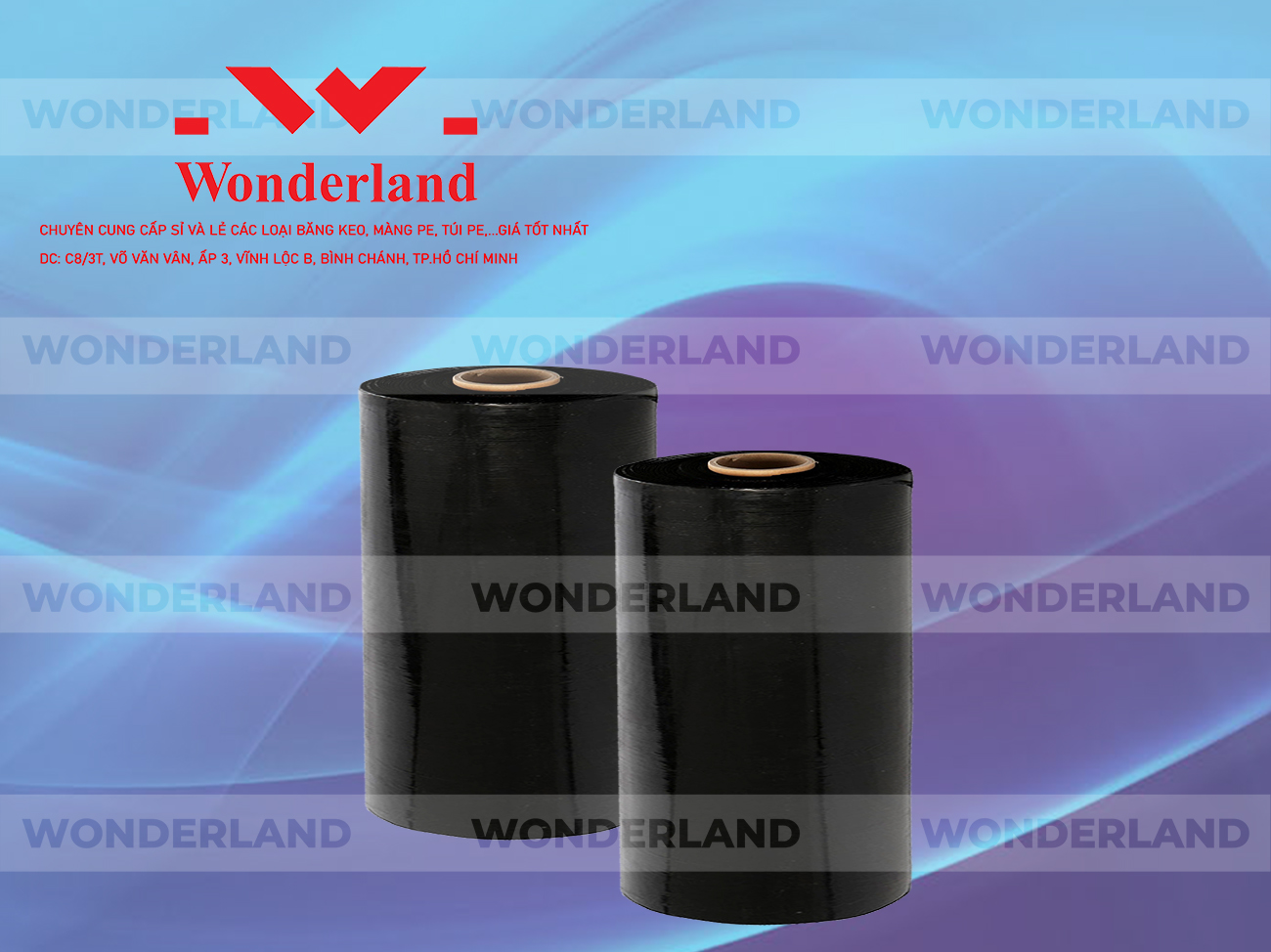 MÀNG PE ĐEN 10.5KG LÕI 500G