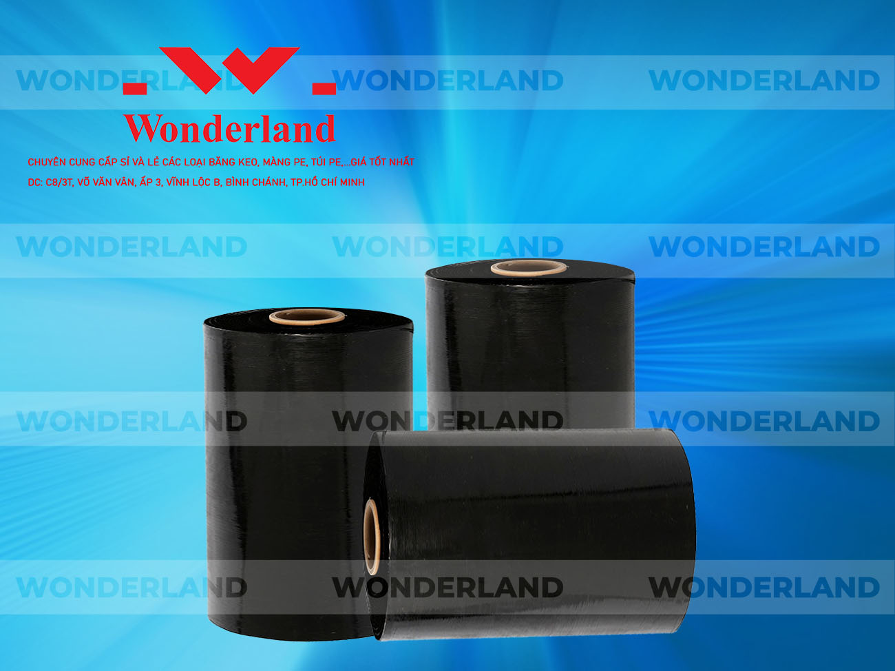 MÀNG PE ĐEN 10.7KG LÕI 500G