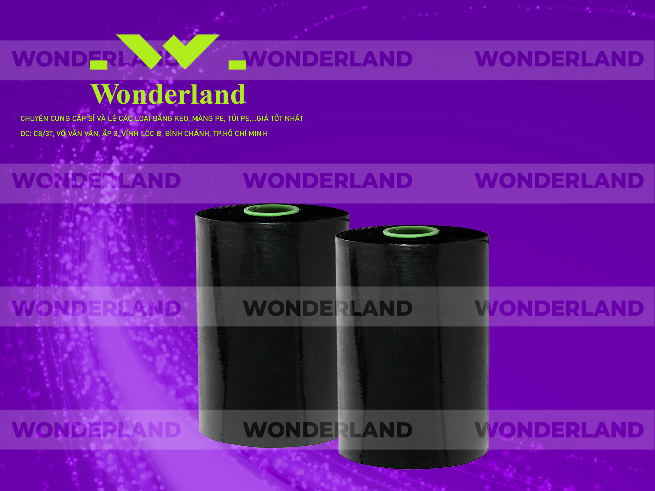 MÀNG PE ĐEN 11.1KG LÕI 500G