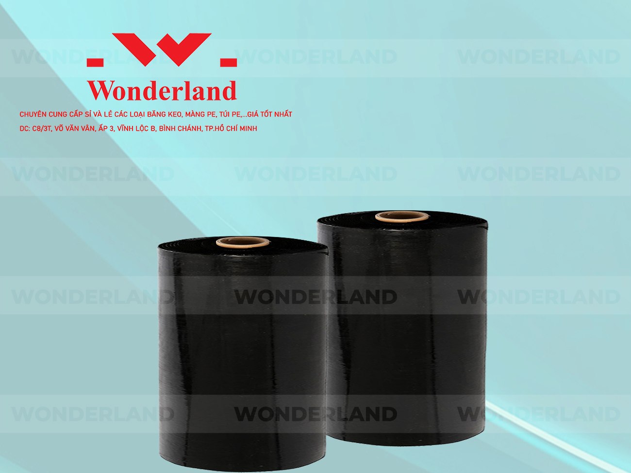 MÀNG PE ĐEN 16.3KG LÕI 1.2KG