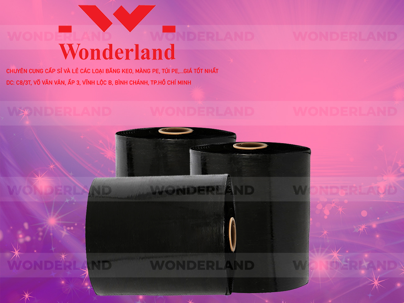 MÀNG PE ĐEN 19.6KG LÕI 1.2KG