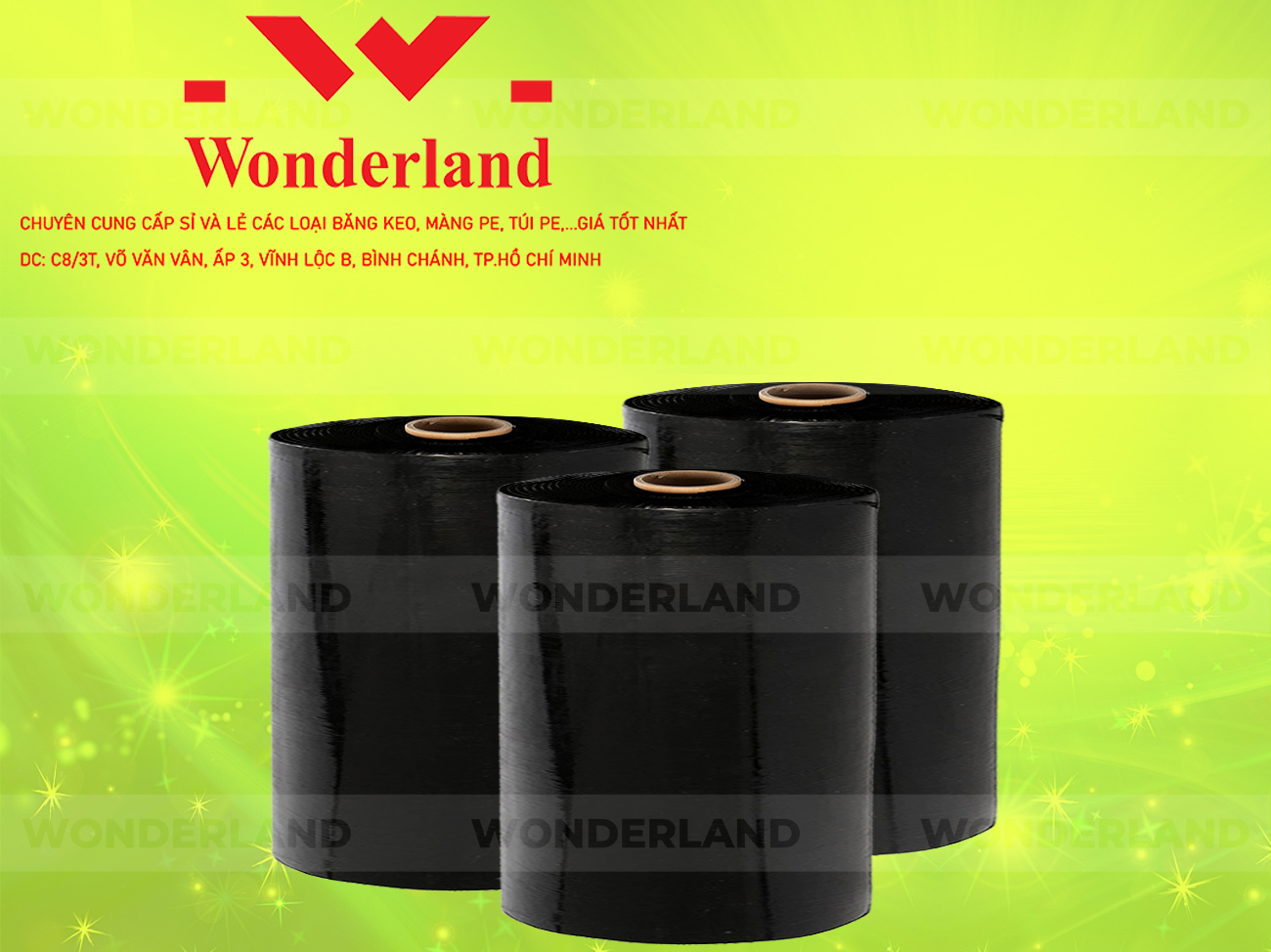 MÀNG PE ĐEN 19.9KG LÕI 1.2KG