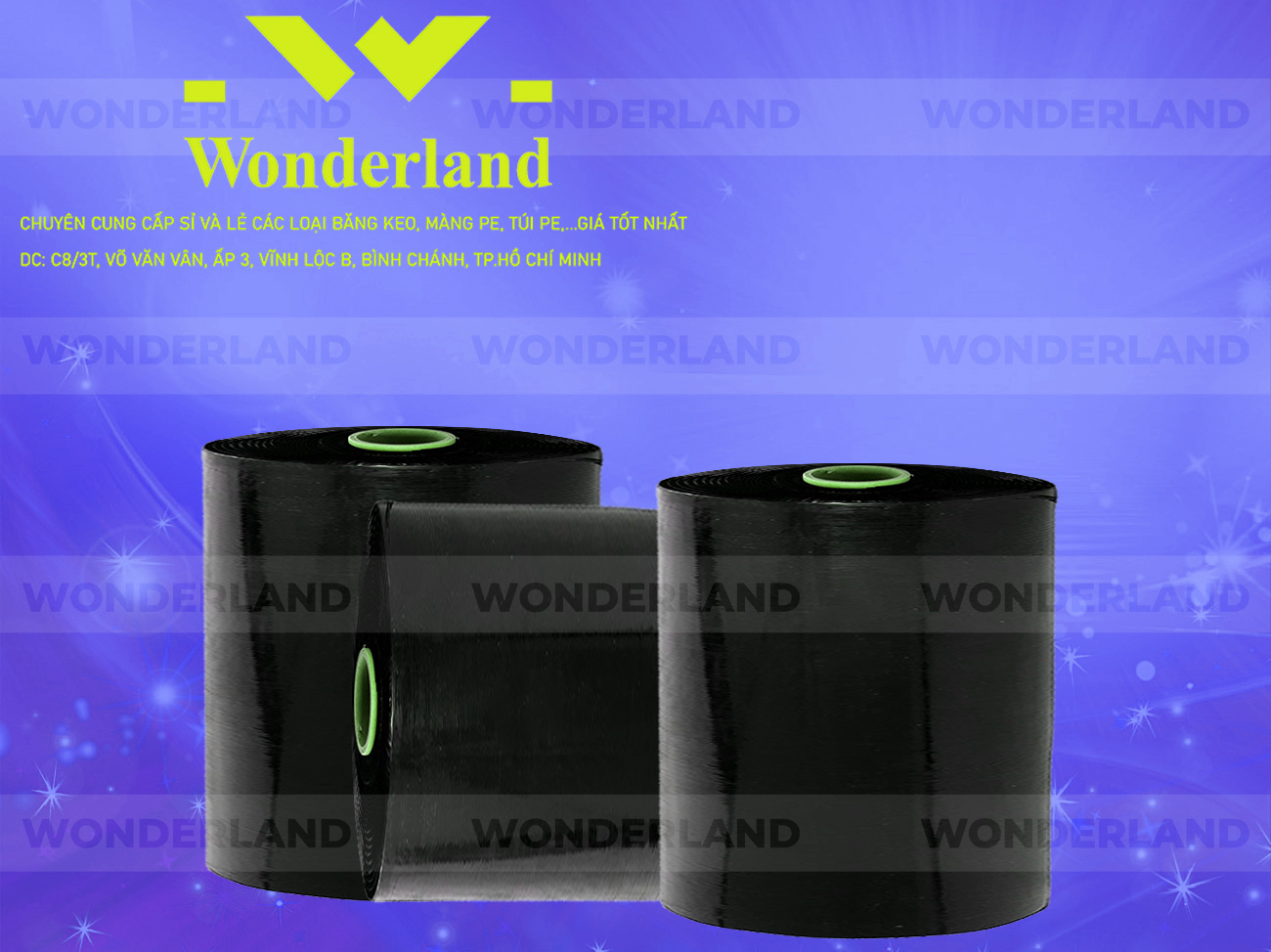 MÀNG PE ĐEN 20.3KG LÕI 1.2KG