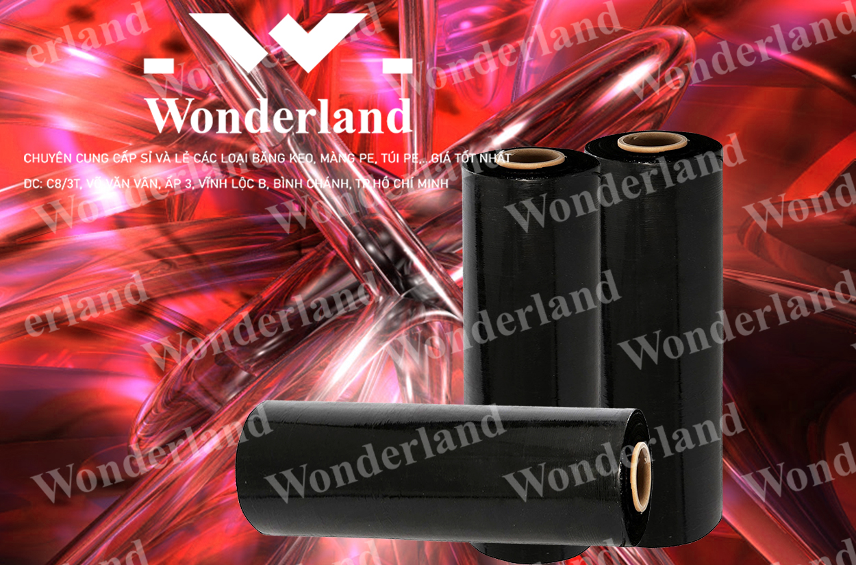 MÀNG PE ĐEN 3.7KG LÕI 200G