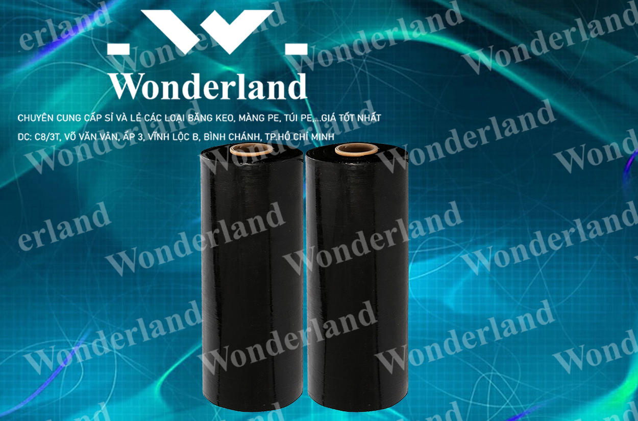 MÀNG PE ĐEN 5.1KG LÕI 200G