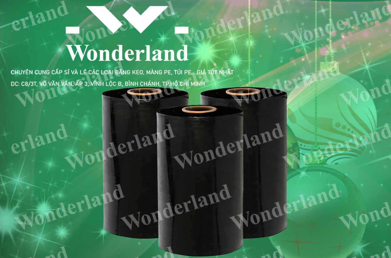 MÀNG PE ĐEN 8.1KG LÕI 500G