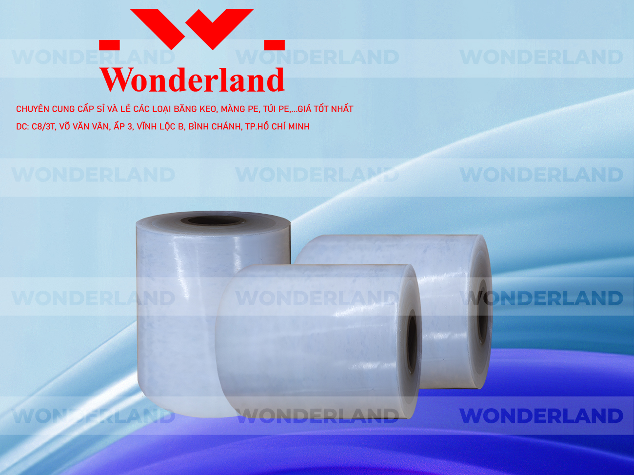 MÀNG PE TRẮNG 12.0KG LÕI 1.2KG